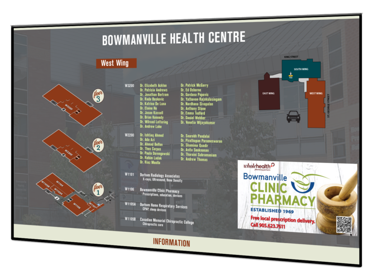 Digital Lobby Signage - Netvisual Digital Signage